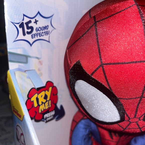 Marvel | Toys | Marvel My Friend Spidey Talking Spiderman 6 Inch Plush ...